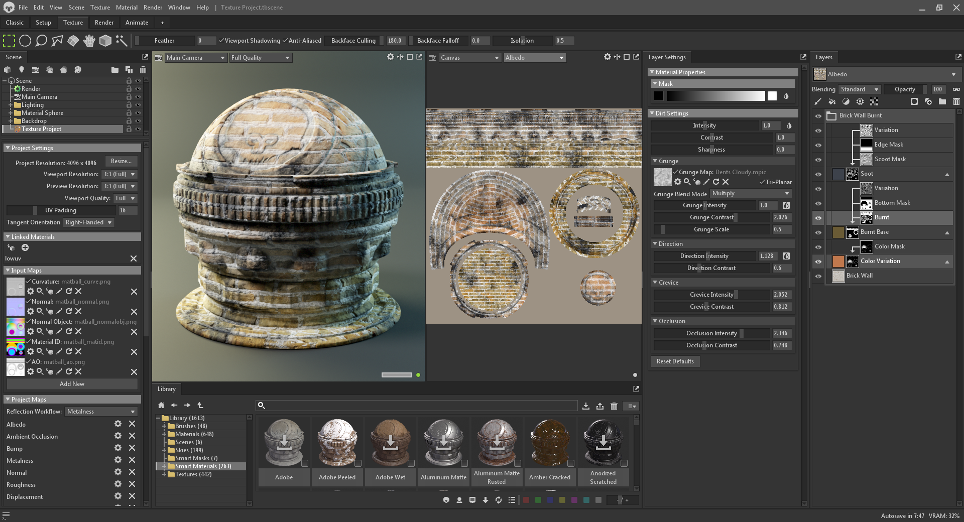 Layers Window - Marmoset Toolbag Documentation
