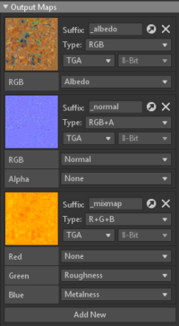 Export & Output Maps - Marmoset Toolbag Documentation