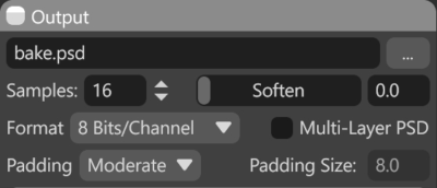 Baking Attributes - Marmoset Toolbag Documentation