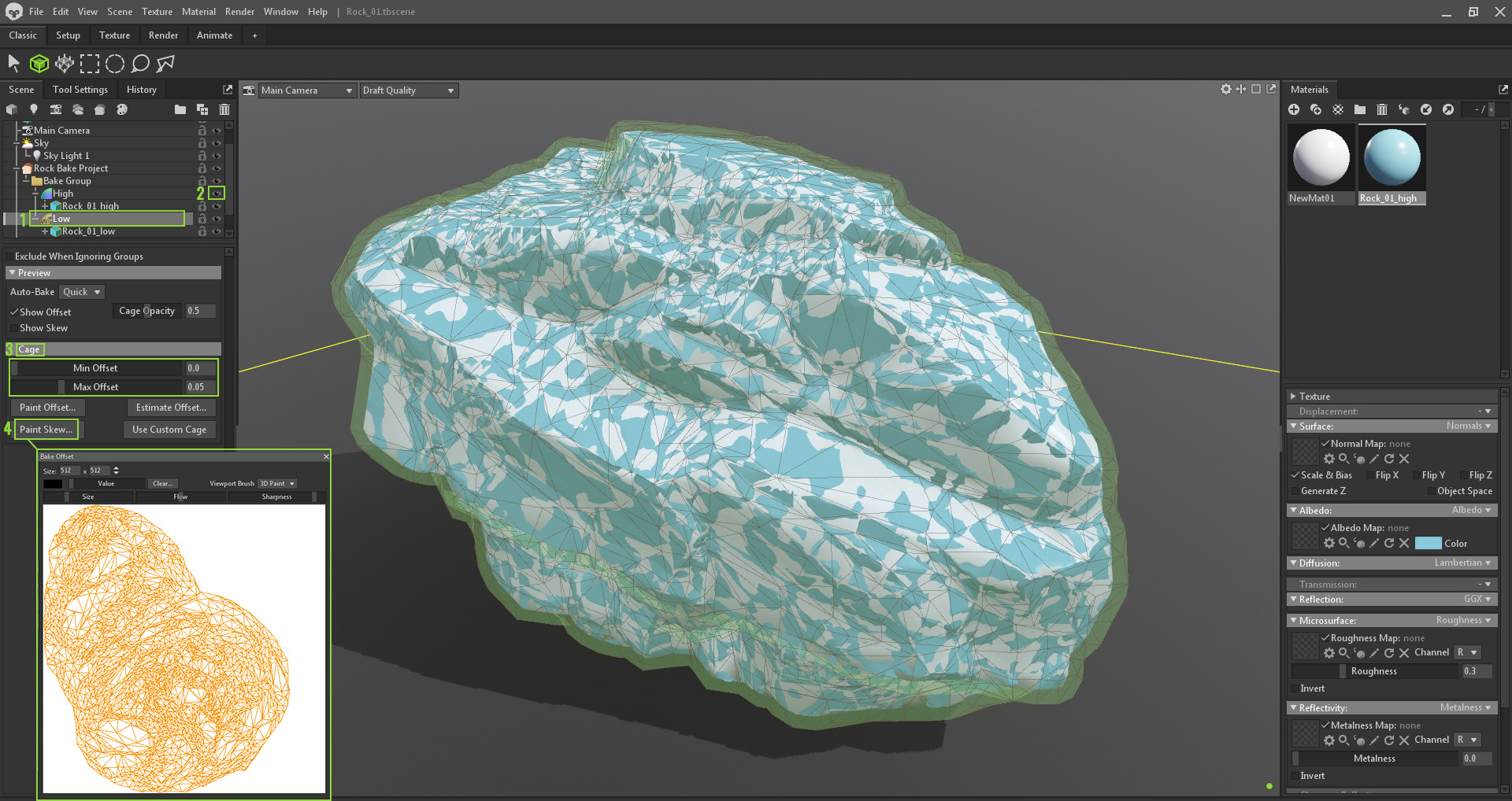 Cage Mesh - Marmoset Toolbag Documentation