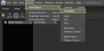 Turntable Animation - Marmoset Toolbag Documentation