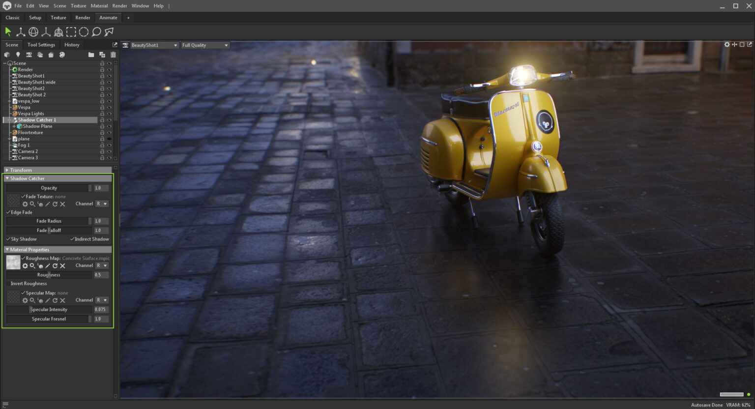 Shadow Catcher - Marmoset Toolbag Documentation