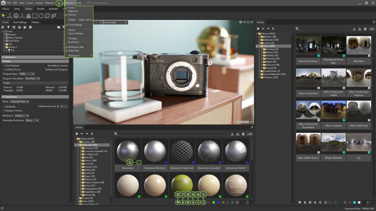Introduction to the Library - Marmoset Toolbag Documentation