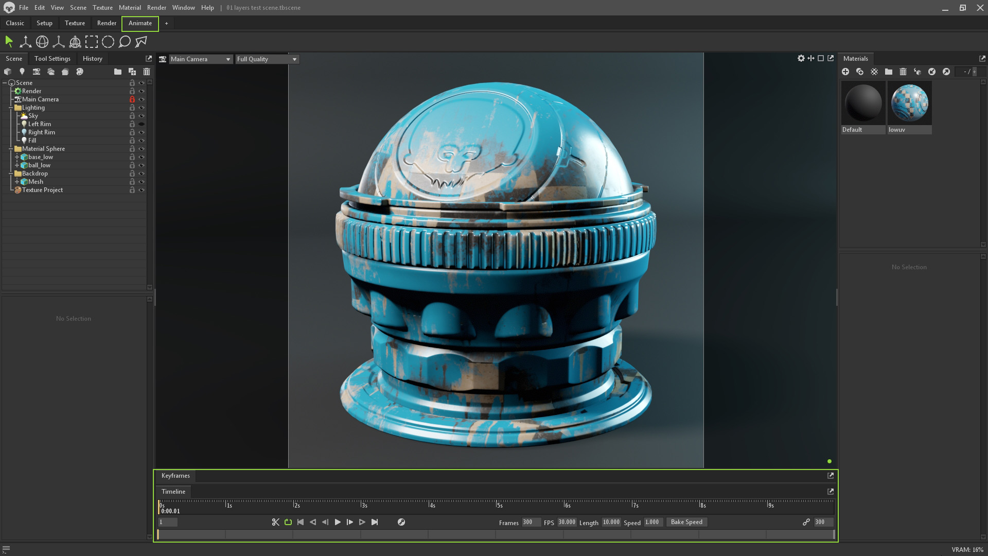 Intro to Animation Support - Marmoset Toolbag Documentation