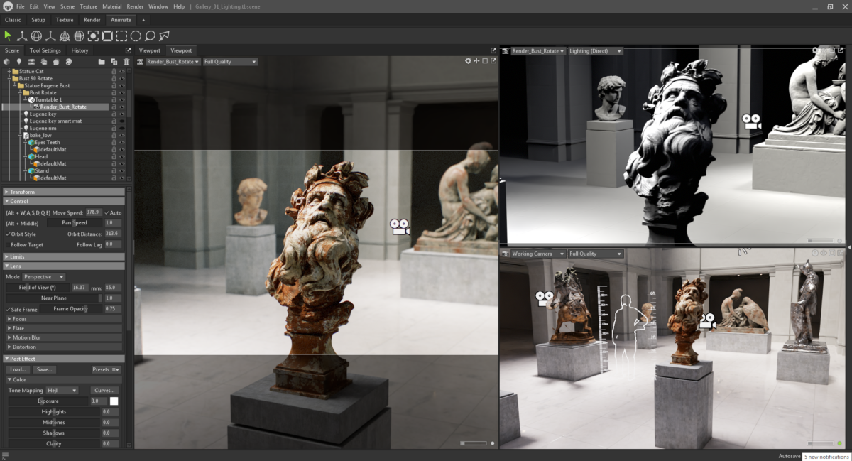 Viewports - Marmoset Toolbag Documentation