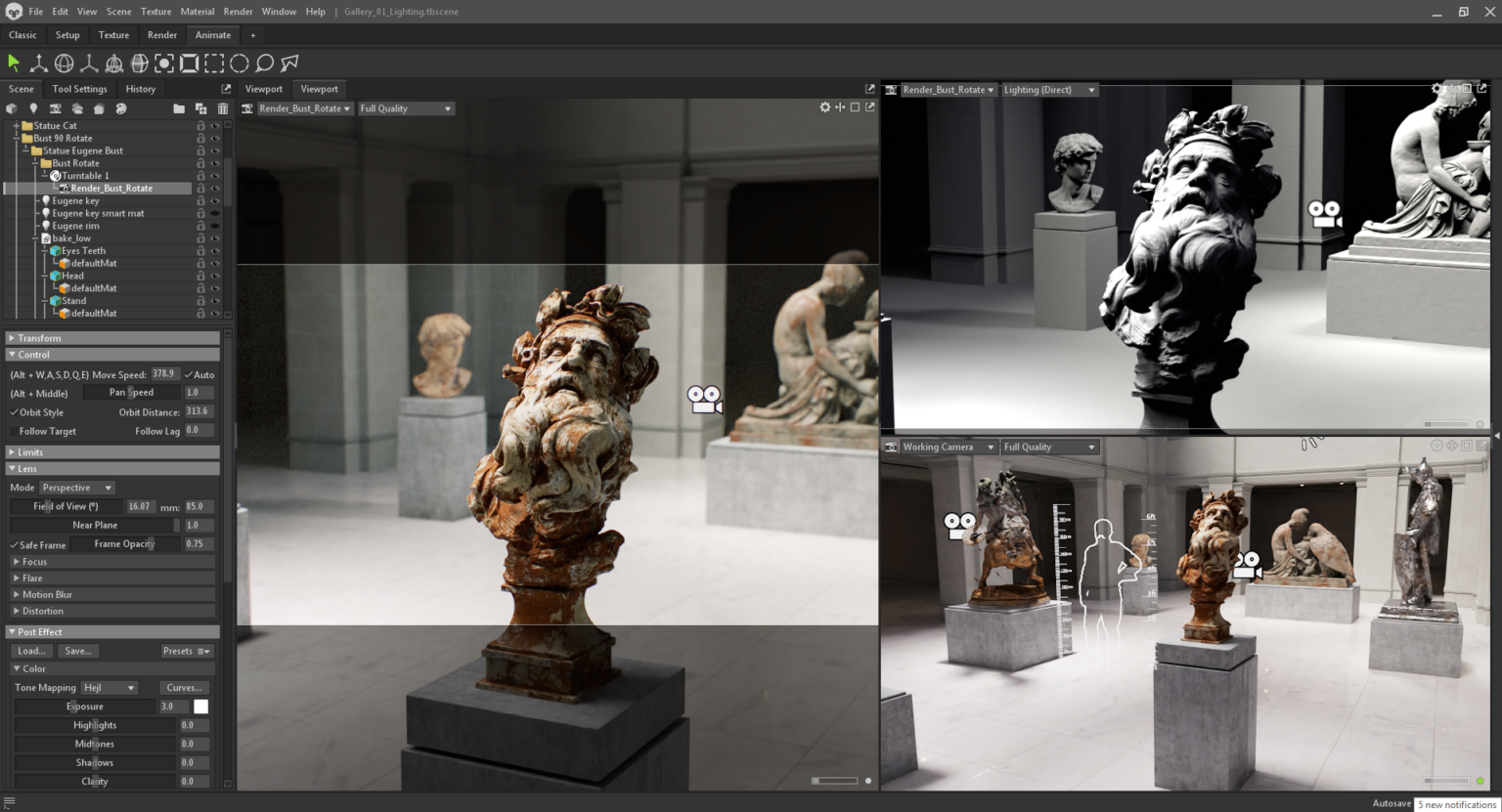 Viewports - Marmoset Toolbag Documentation