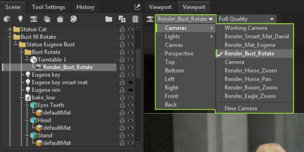Viewports - Marmoset Toolbag Documentation