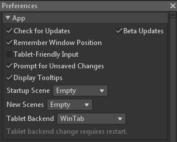 Application Preferences - Marmoset Toolbag Documentation