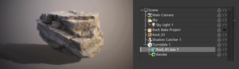 Turntable Animation - Marmoset Toolbag Documentation
