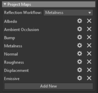 Project Maps - Marmoset Toolbag Documentation